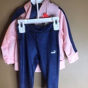 Puma | Matching Sets | Nwt Toddler Girl Puma 2pc Set | Poshmark